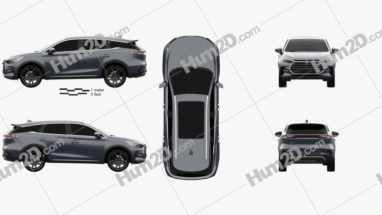BYD ClipArt Images and Blueprints for Download in PNG, PSD | Hum2D