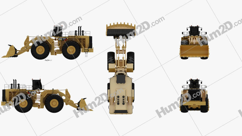 Caterpillar 994h Wheel Loader With Four Linkage