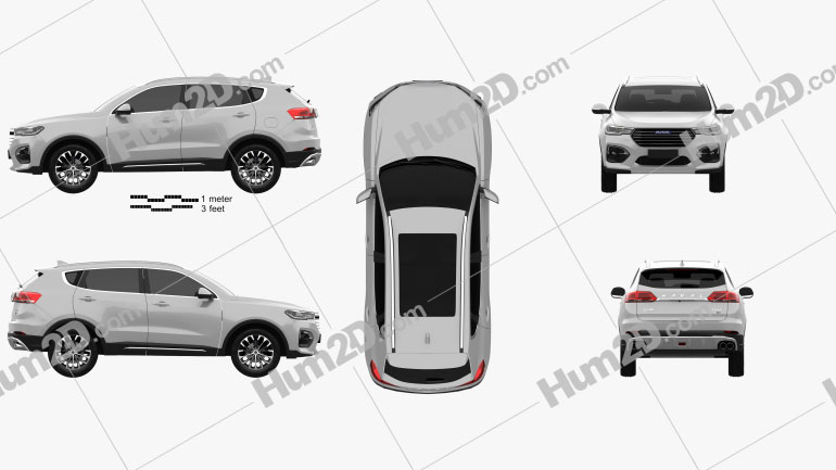 Great Wall Haval H6 2019 Clipart - Download Vehicles Clipart Images and ...