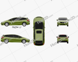 Honda Amaze 2018 Clipart and Blueprint - Download Vehicles Clip Art ...