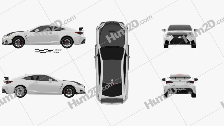 Lexus ClipArt Images and Blueprints for Download in PNG, PSD | Hum2D
