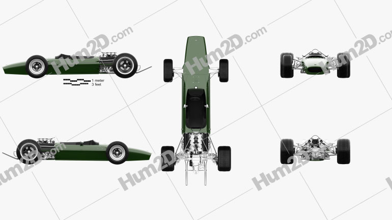 Lotus 49 1967 Clipart and Blueprint - Download Vehicles Clip Art Images ...