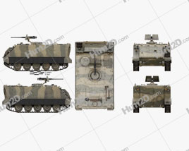 FV510 Warrior Clipart and Blueprint - Download Military Clip Art Images ...