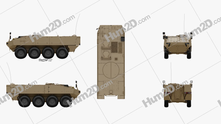 IFV Clipart and Blueprints for Download