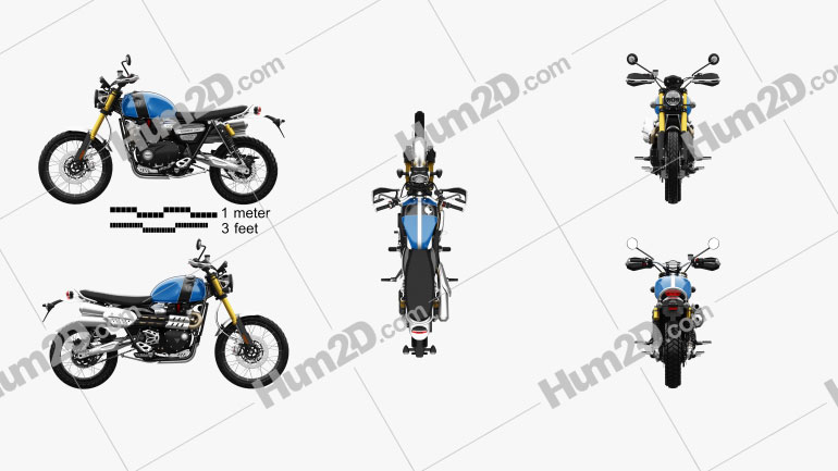 Triumph Scrambler Blueprint | Reviewmotors.co