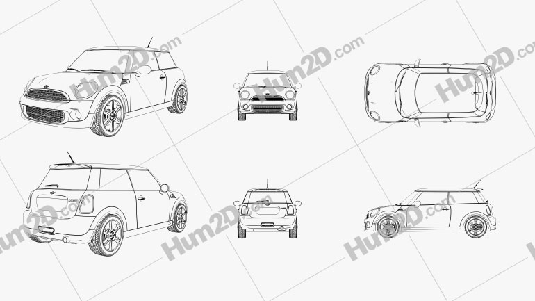Vehicle ClipArt Images and Blueprints for Download in PNG, PSD | Hum2D